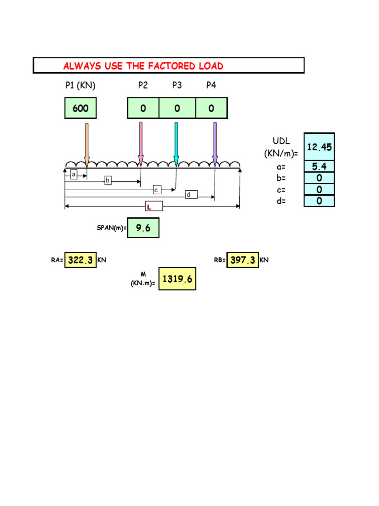 Beam Design With Deflection Check | PDF | Structural Engineering ...