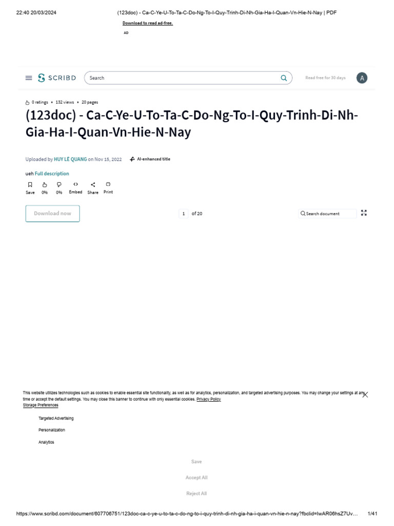 (123doc) - Ca-C-Ye-U-To-Ta-C-Do-Ng-To-I-Quy-Trinh-Di-Nh-Gia-Ha-I-Quan-Vn-Hie-N-Nay - PDF | PDF ...