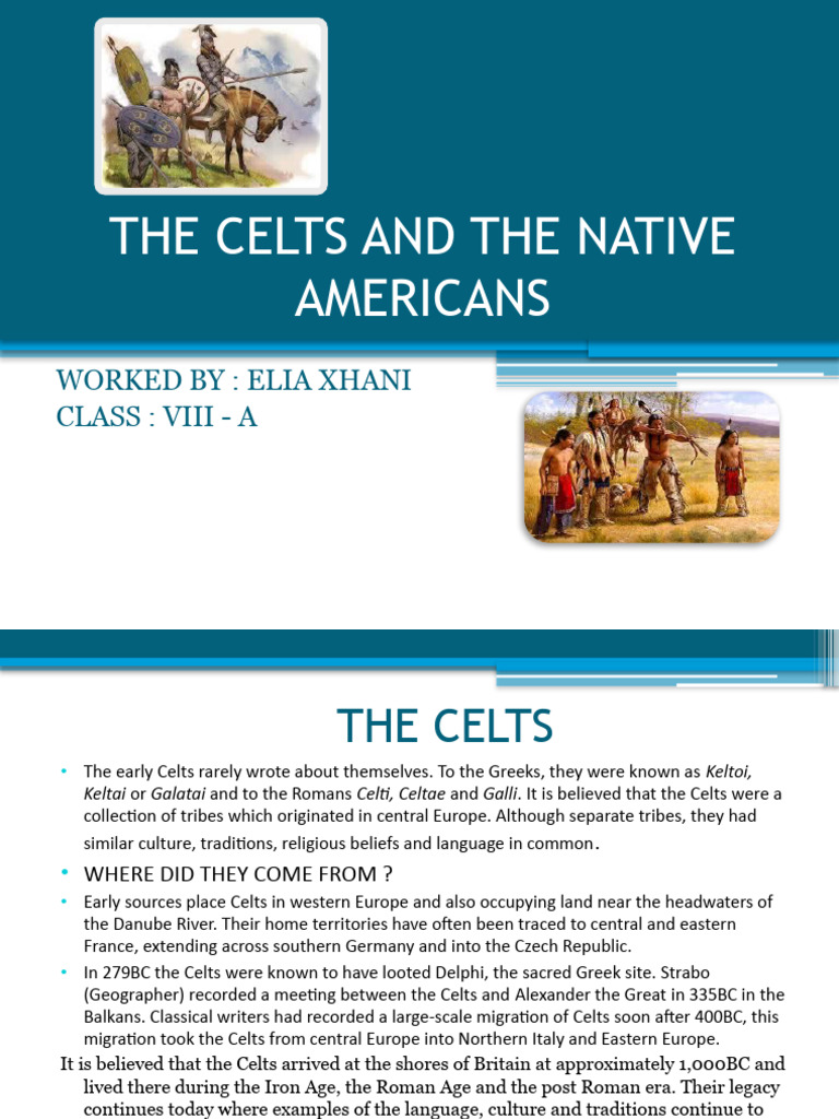Origins and Culture of the Celts | PDF | Celts | Indigenous Peoples Of ...