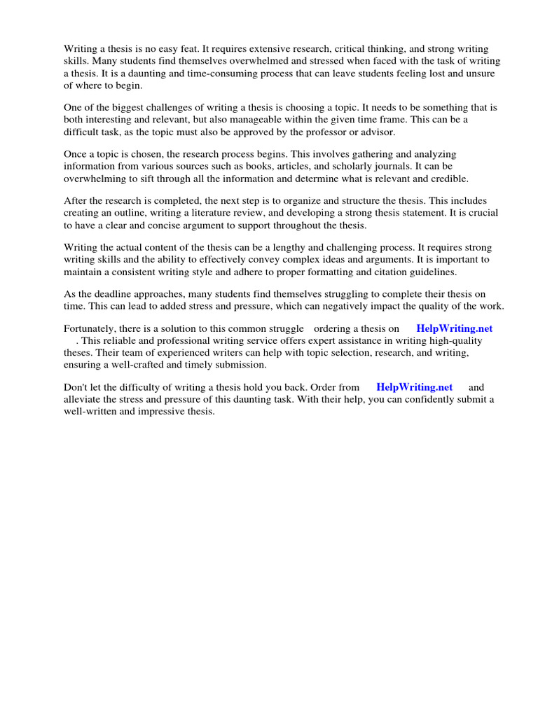 Term Paper Discussion Example | PDF | Academic Publishing | Thesis