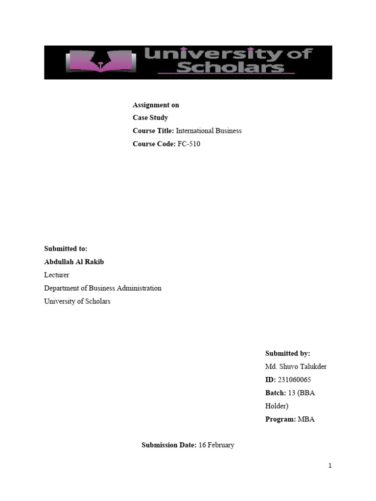 IB Case Study | PDF | Brand | Employee Retention