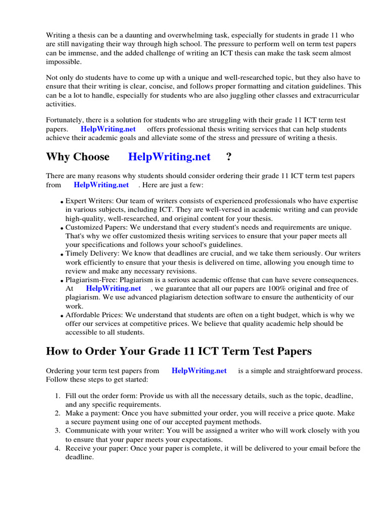 Grade 11 Ict Term Test Papers | PDF | Educational Technology | Social Media