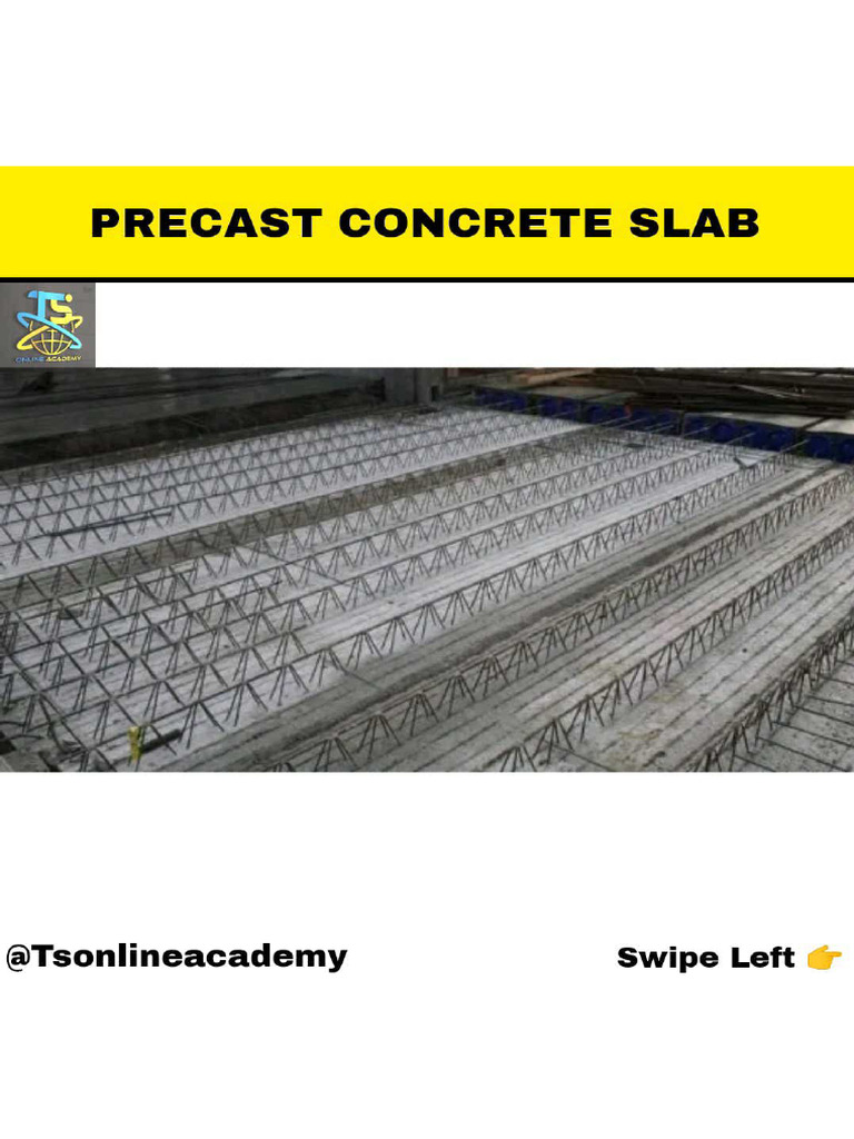 Precast Concrete Slab | PDF