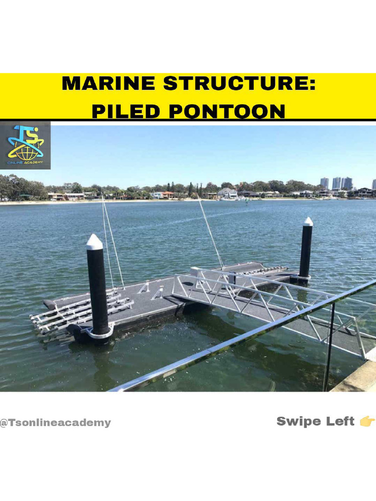 Marine Structure - Piled Pontoon | PDF