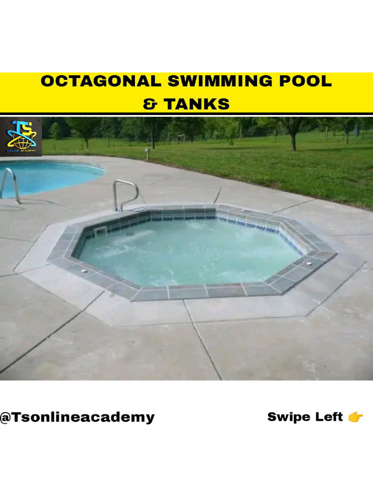 Octagonal Swimming Pool & Tanks | PDF