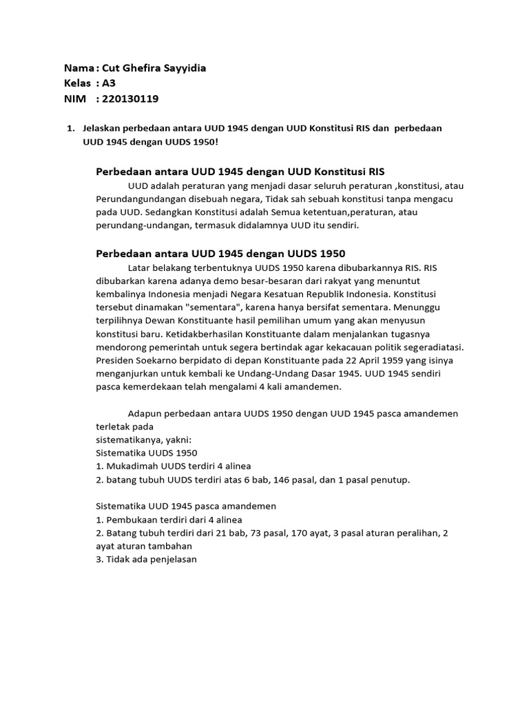 Cut Ghefra Sayyidina MK Pancasila | PDF | Politik