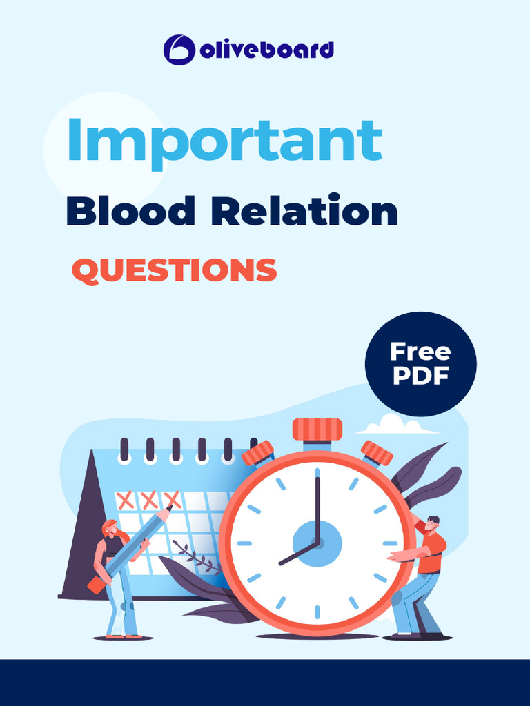 Blood-Relations Questions | Download Free PDF | Family | Human Life Stages