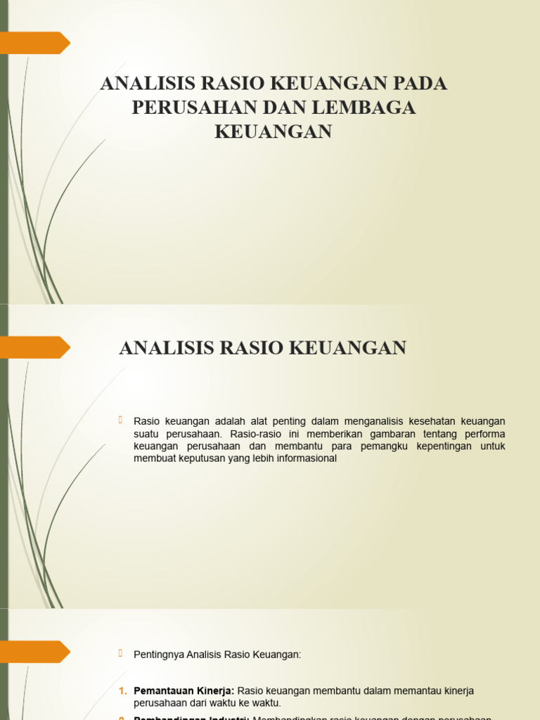 Bab 4 Analisis Rasio Perbankan | PDF