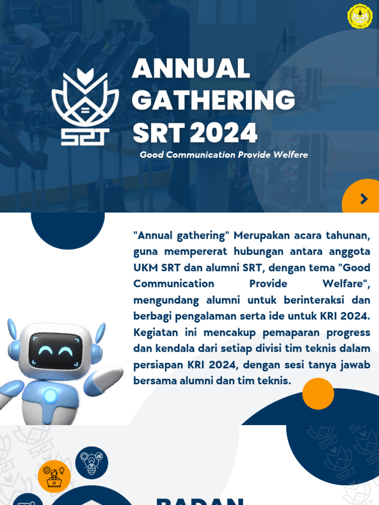 Annual Gathering UKM SRT 2024 | PDF