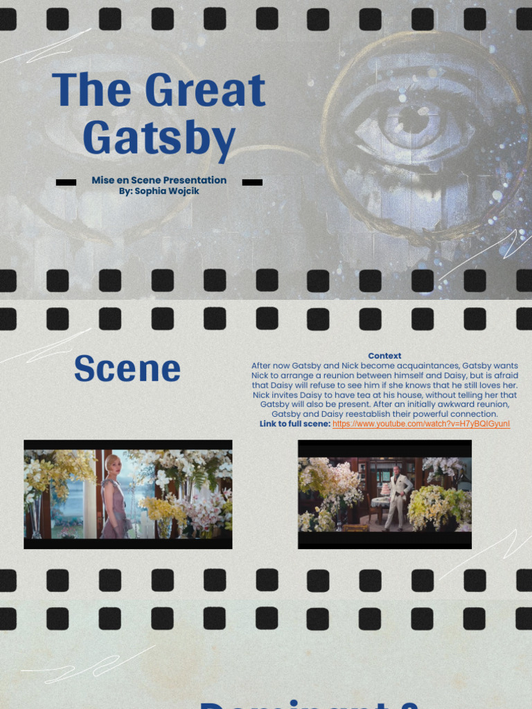 Gatsby's Flower Scene Analysis | PDF | The Great Gatsby
