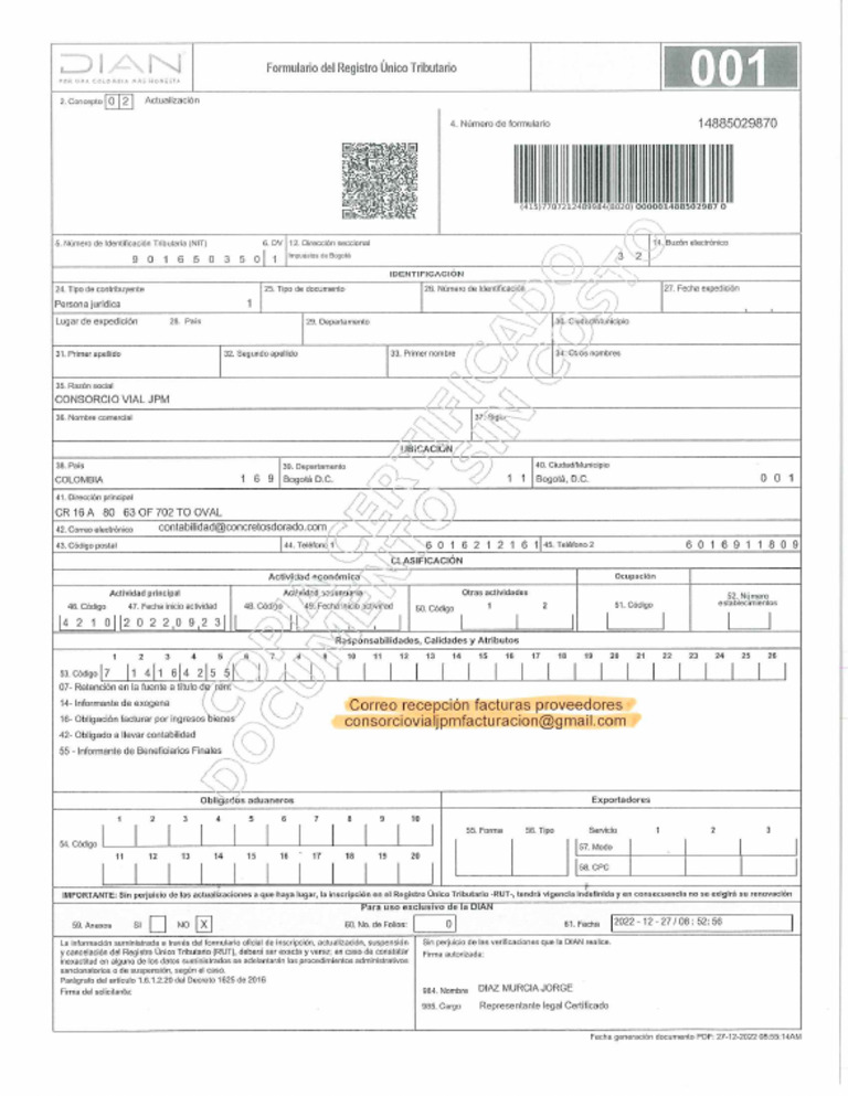 RUT CS VIAL JPM Vigente | PDF