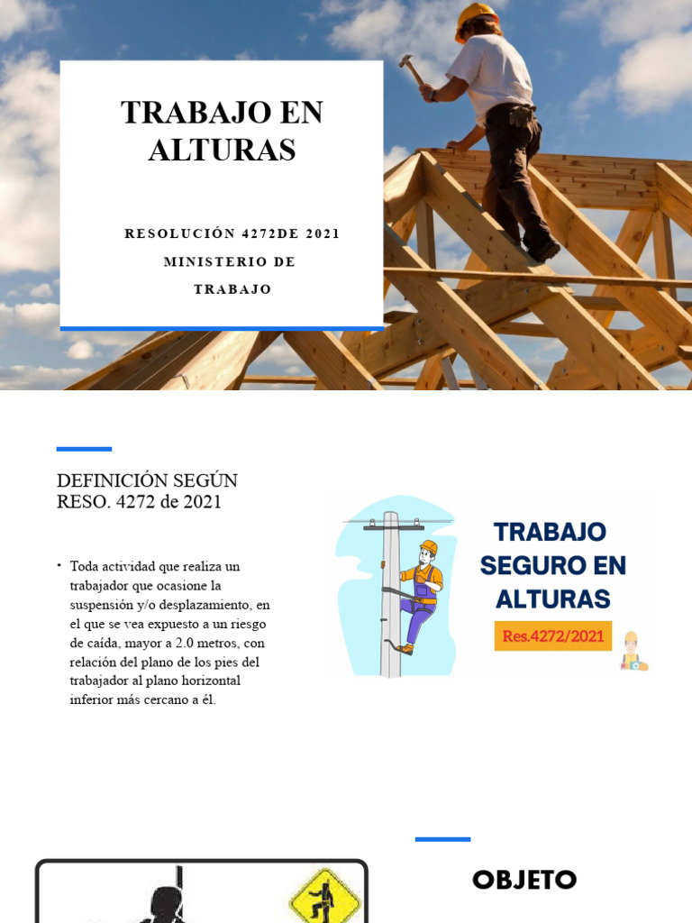 Trabajo en Alturas | PDF | Andamio