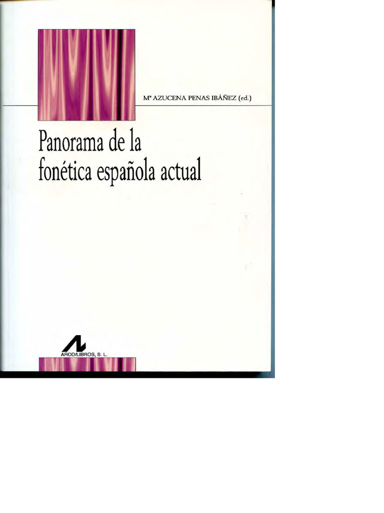 Panoramica de La Fonetica | PDF | Vocal | Fonética