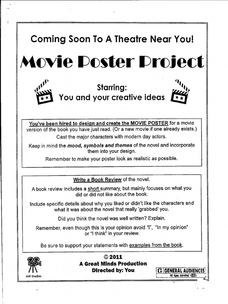 Book Poster Project | PDF