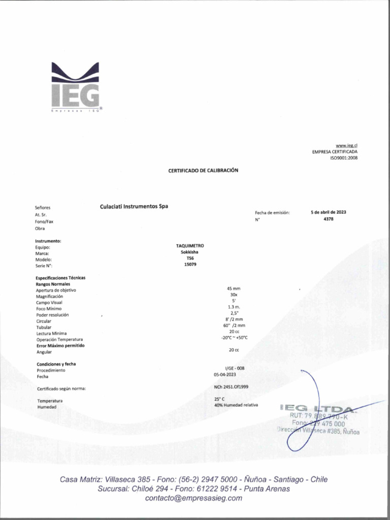 Certificado Sokkisha 15079 05042023 | PDF