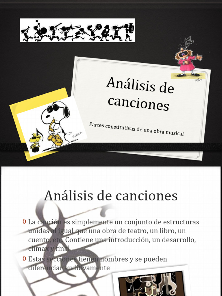 Partes y Análisis de Canciones | PDF | Canciones | Musicología