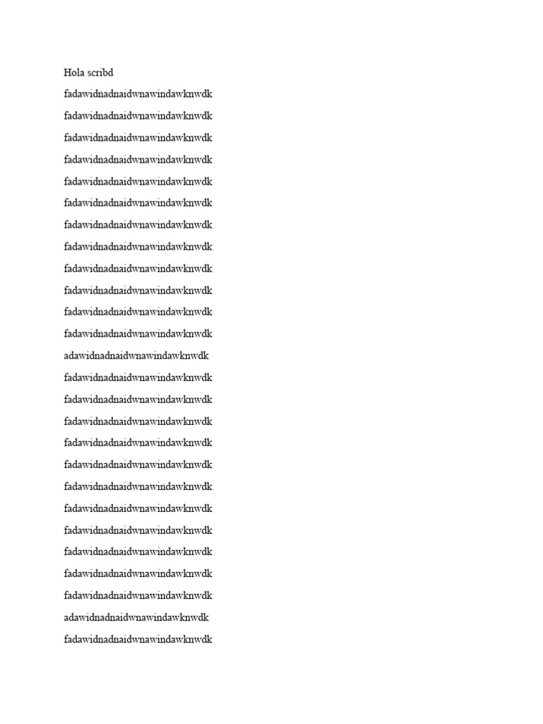 Scribd Placeholder Text | PDF | Language Arts & Discipline