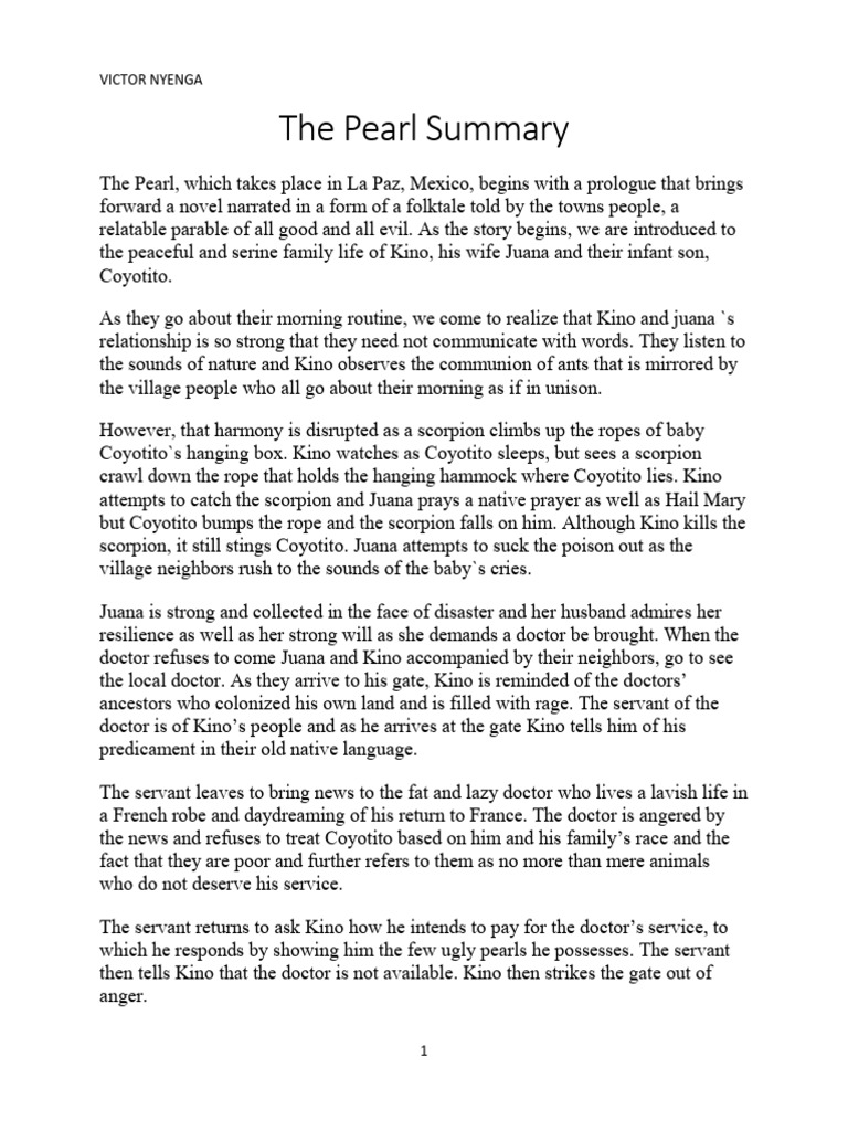 The Pearl | PDF | Mollusc Products