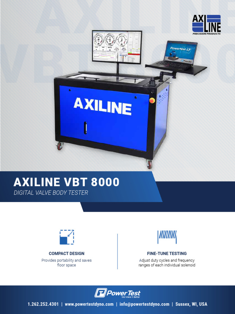 Axiline VBT 8000 | PDF | Valve | Automation
