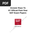 Mahad's SAT 101 Guide | PDF | Sat | Verb