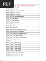 Comprehensive Kia Error Code Guide | PDF | Fuel Injection | Throttle
