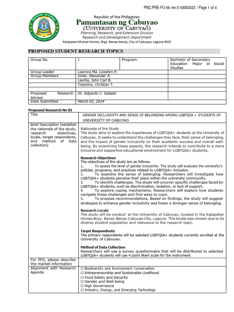 Group 1 Thesis | PDF | Qualitative Research | Psychological Resilience