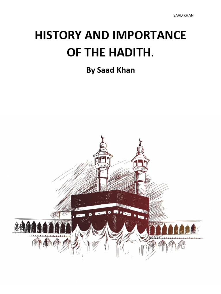 History and Importance of The Hadith | PDF | Hadith | Prophets And ...