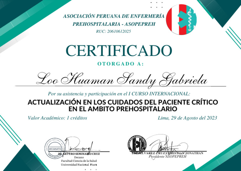 Loo Huaman Sandy Gabriela | PDF