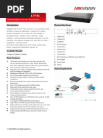 Datasheet_HikCentral-P-VSS-1Ch | PDF