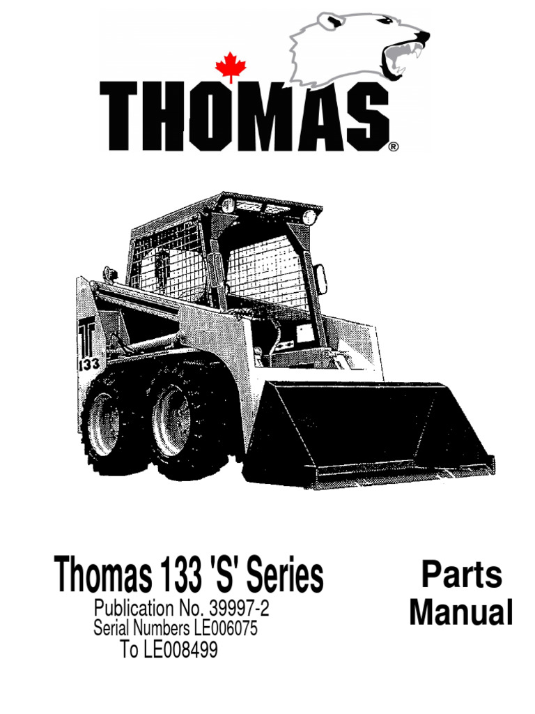 Thomas T133 S seriesLE006075 - LE008449 | PDF | Law