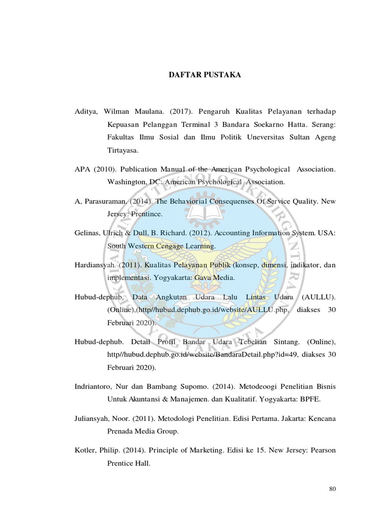 Referensi Studi Kepuasan Pelanggan | PDF | Komputer