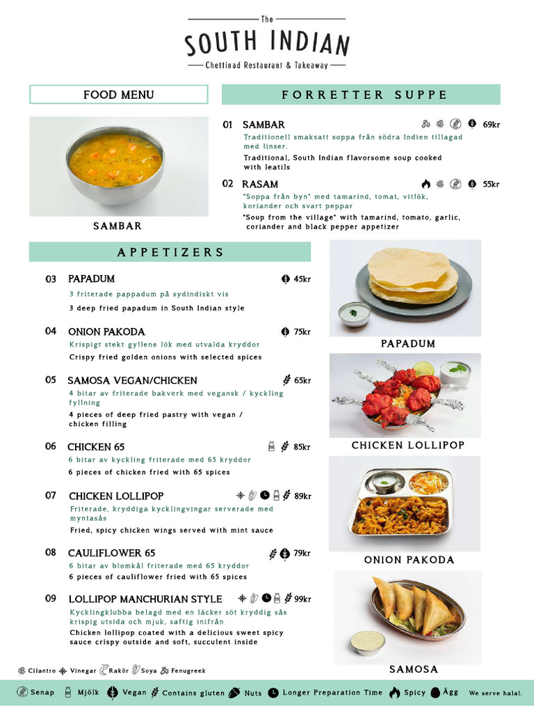 Lund Menu | PDF
