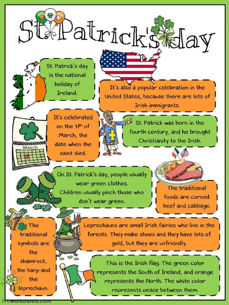 Saint Patrick S Day Pdf