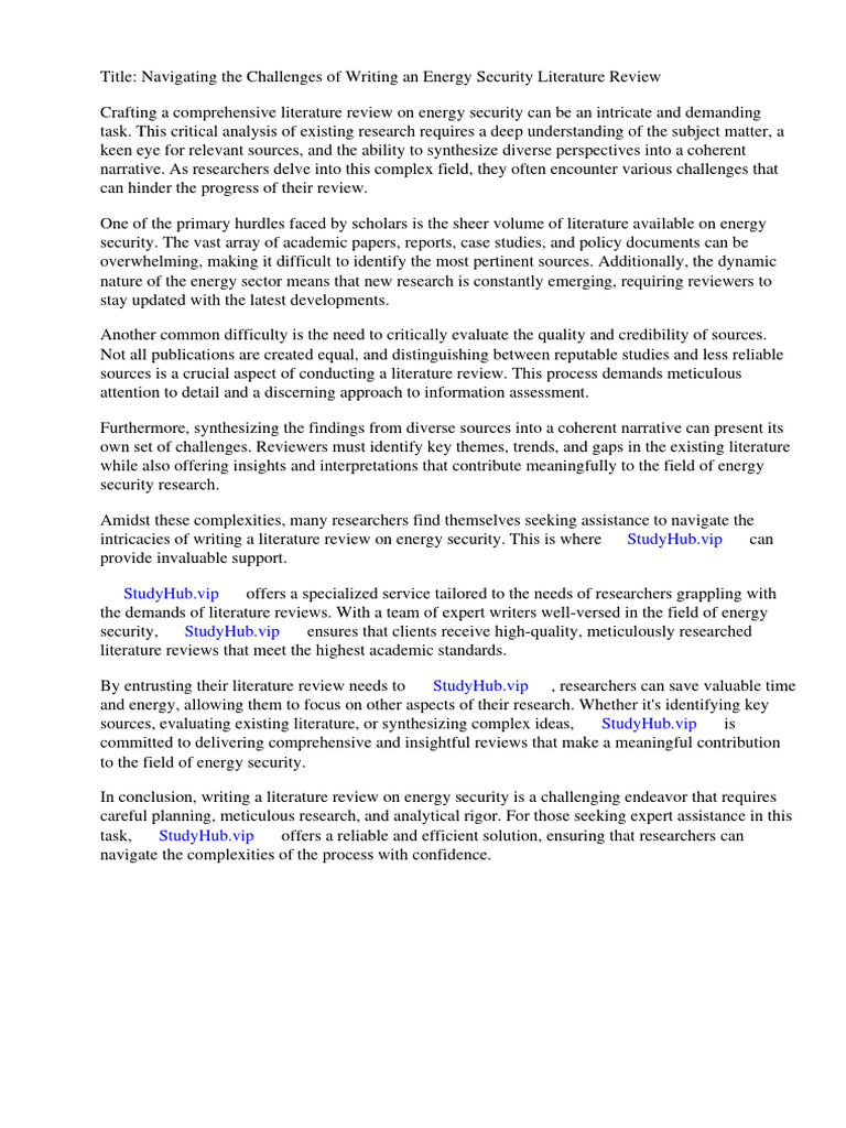Energy Security Literature Review Download Free Pdf Computer Security Security