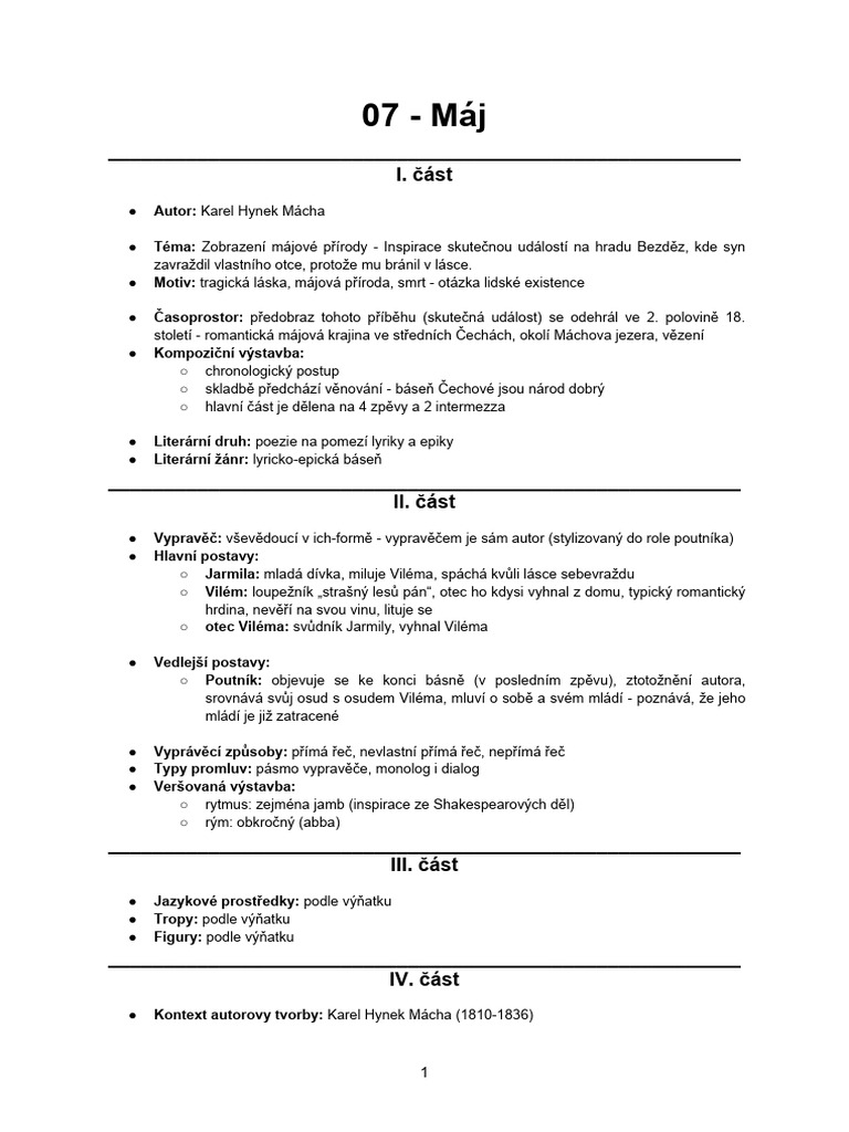 Máj | PDF
