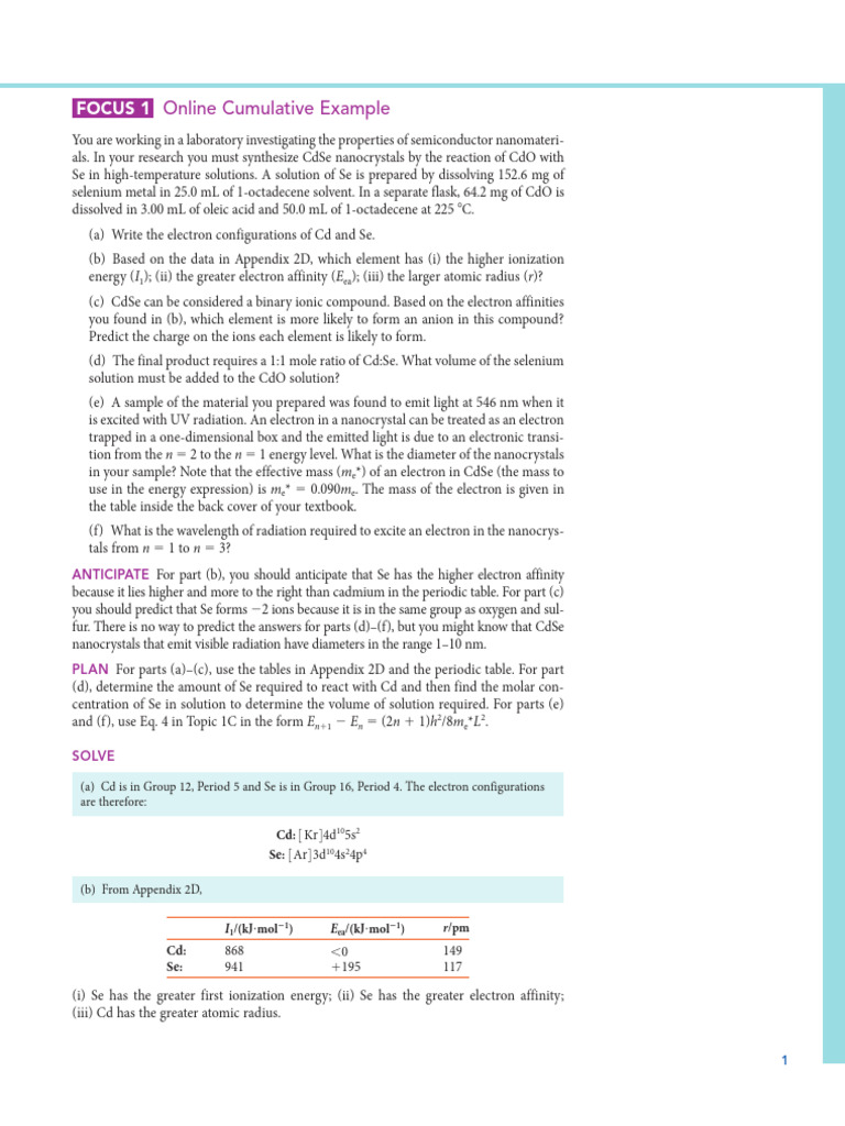 Focus 1 | PDF | Ion | Electron