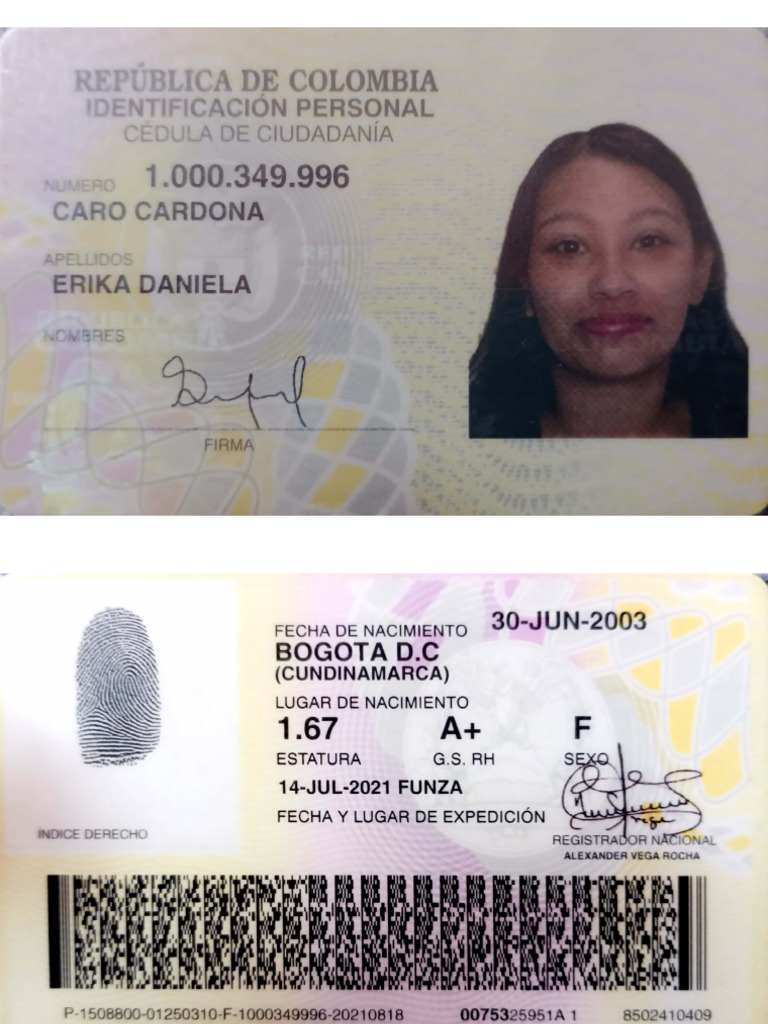 Documento de Identidad | PDF