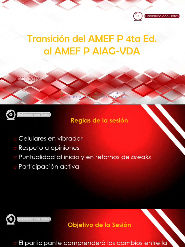 Cambios del AMEF P 4ta Ed. al AIAG-VDA | PDF | Planificación | Diseño
