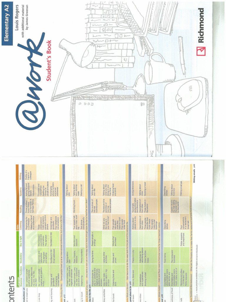 @work Elementary A2 Student Book | PDF