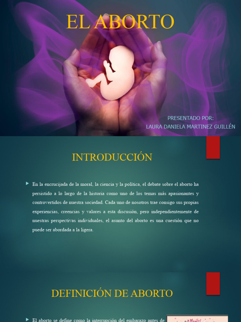 El Aborto | PDF | Aborto | El embarazo