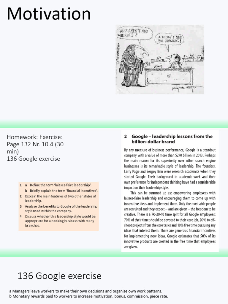 Chapter 11 - Motivation - Presentation | PDF | Motivational | Motivation