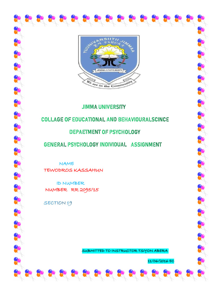 psycho assignment tedy (3) | PDF | Communication | Social Skills