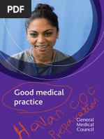 GMC Good Medical Practice 2013 | PDF | Self-Improvement