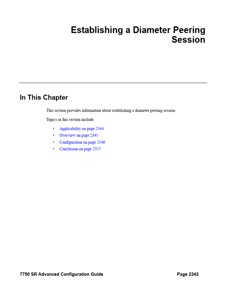 ACG Diameter Peering | PDF | Radius | Transmission Control Protocol