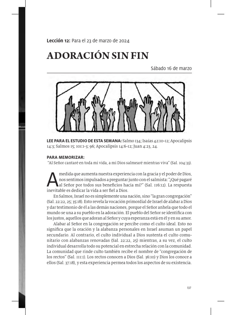 Leccion 12 | PDF | Salmos | Pecado