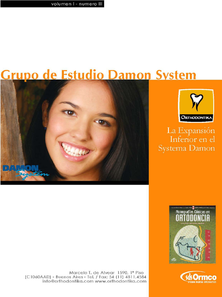 La Expansión Inferior en El Sistema Damon. Su Cálculo Estimativo PRE-Tratamiento | PDF ...