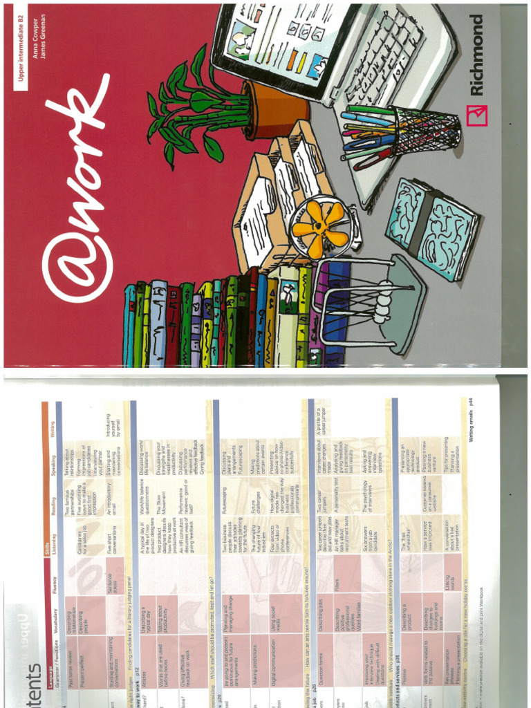 @work Upper-Intermediate B2 Studentsbook | PDF