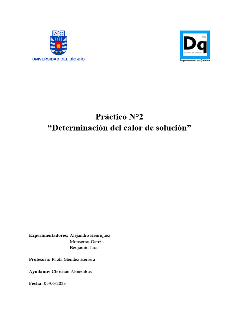 Informe Termo2 | PDF | Calor | Temperatura