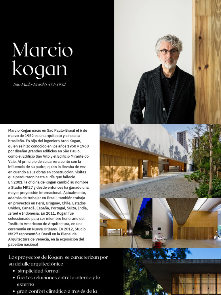 Marcio Kogan: Arquitectura y Cine | PDF | Estudios de idiomas ...