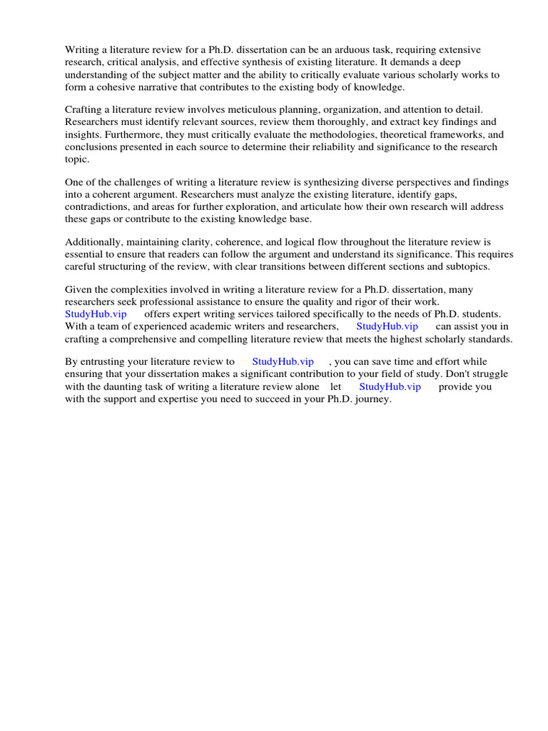 Writing Literature Review PHD | PDF | Thesis | Literature Review Writing Literature Review PHD | PDF | Thesis | Literature Review